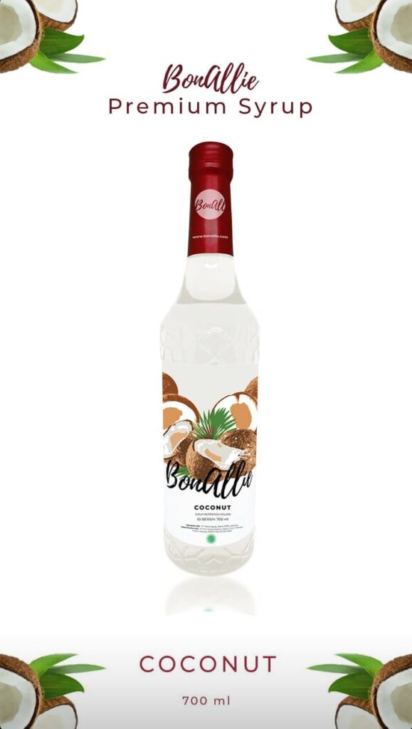Jual Sirup Bonallie Coconut Minuman Berkualitas | iKopi.co.id