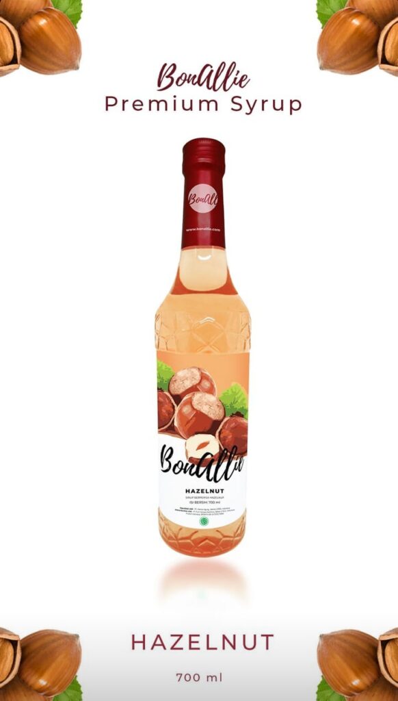 Jual Sirup Bonallie Hazelnut Minuman Berkualitas | iKopi.co.id