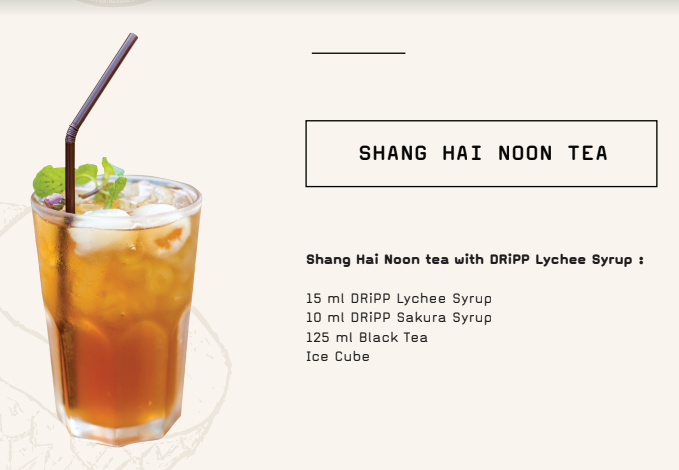 Sirup Premium Dripp Flavour Rasa Lychee 760 ml - iKopi